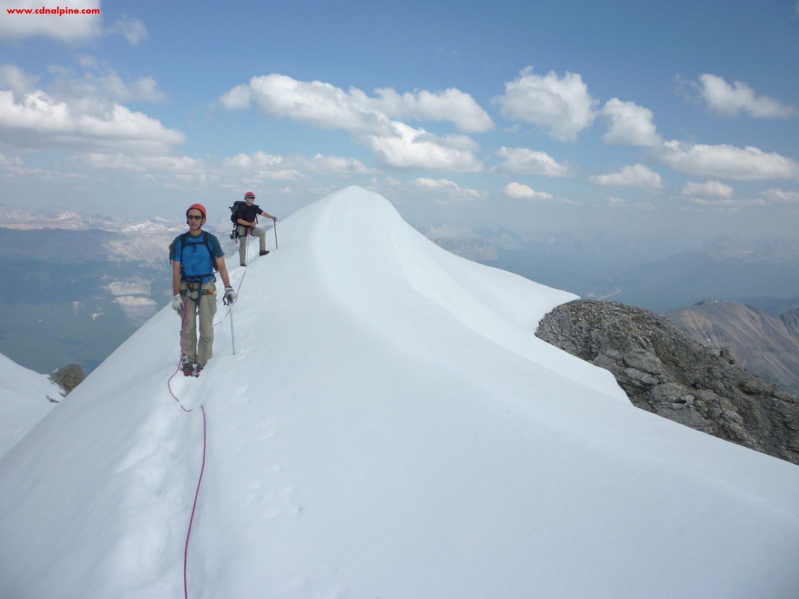 Canadian Rockies Alpine Guides: Mt Temple - East Ridge (IV 5.7) with ...