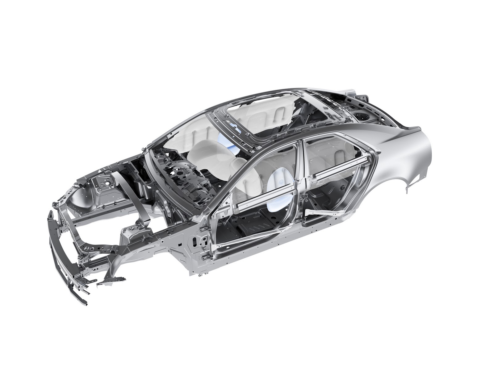 2010 Cadillac CTS Safety Cage and Body Structure - Boron Extrication