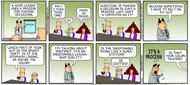 Business Analytics News by Marcus Borba: Dilbert on making decisions
