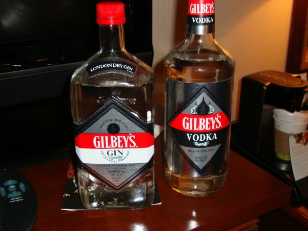 So apparently last night...: Episode II: The Gilbey's Strikes Back!