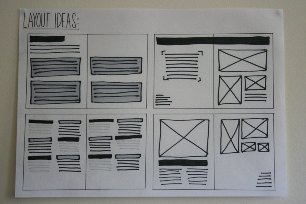 Design Context: More Layout Ideas