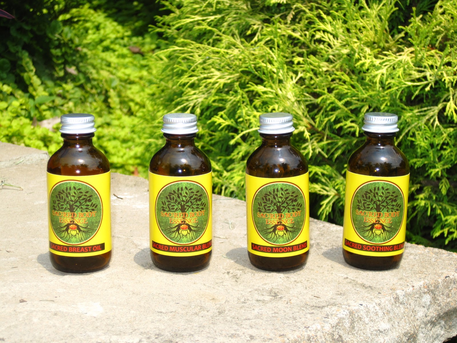 "Sacred Oil for Body-Mind-Spirit": Sacred Products