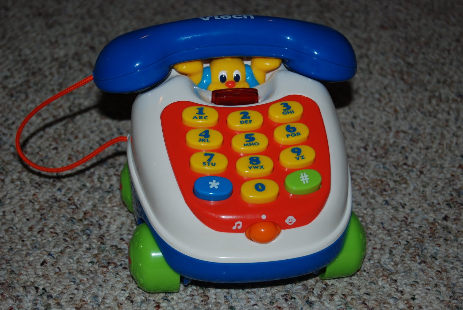 The Delp's "Yard sale": Vtech childrens phone
