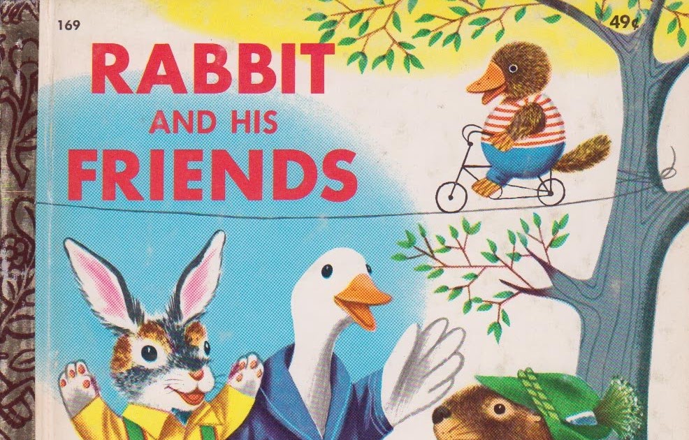Vintage Kids' Books My Kid Loves: Great Monday Give: Rabbit and His Friends