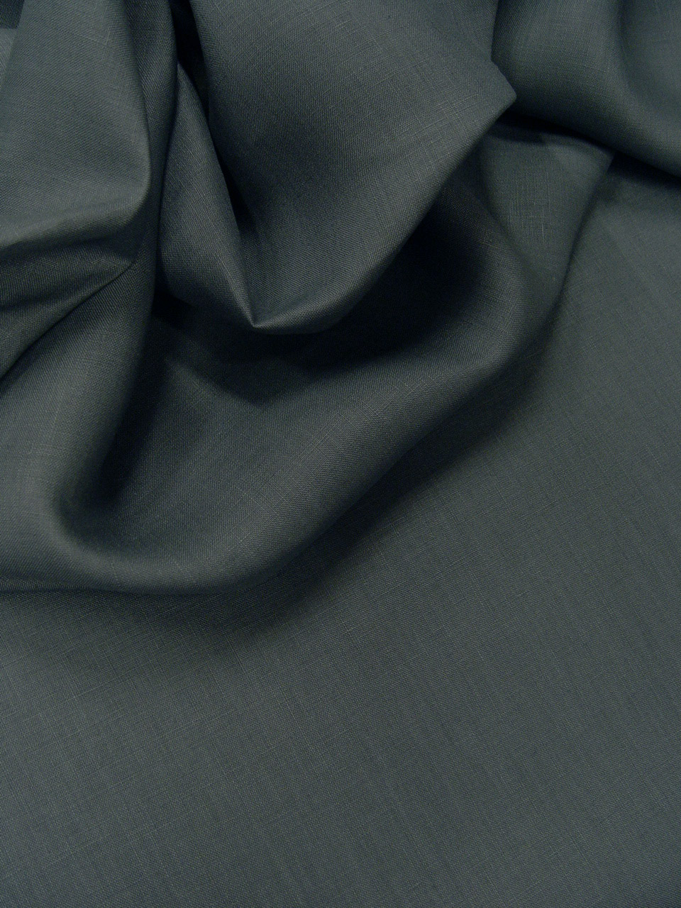 Tissus Lin: Fine toile de Lin - 5452 - Gris Acier