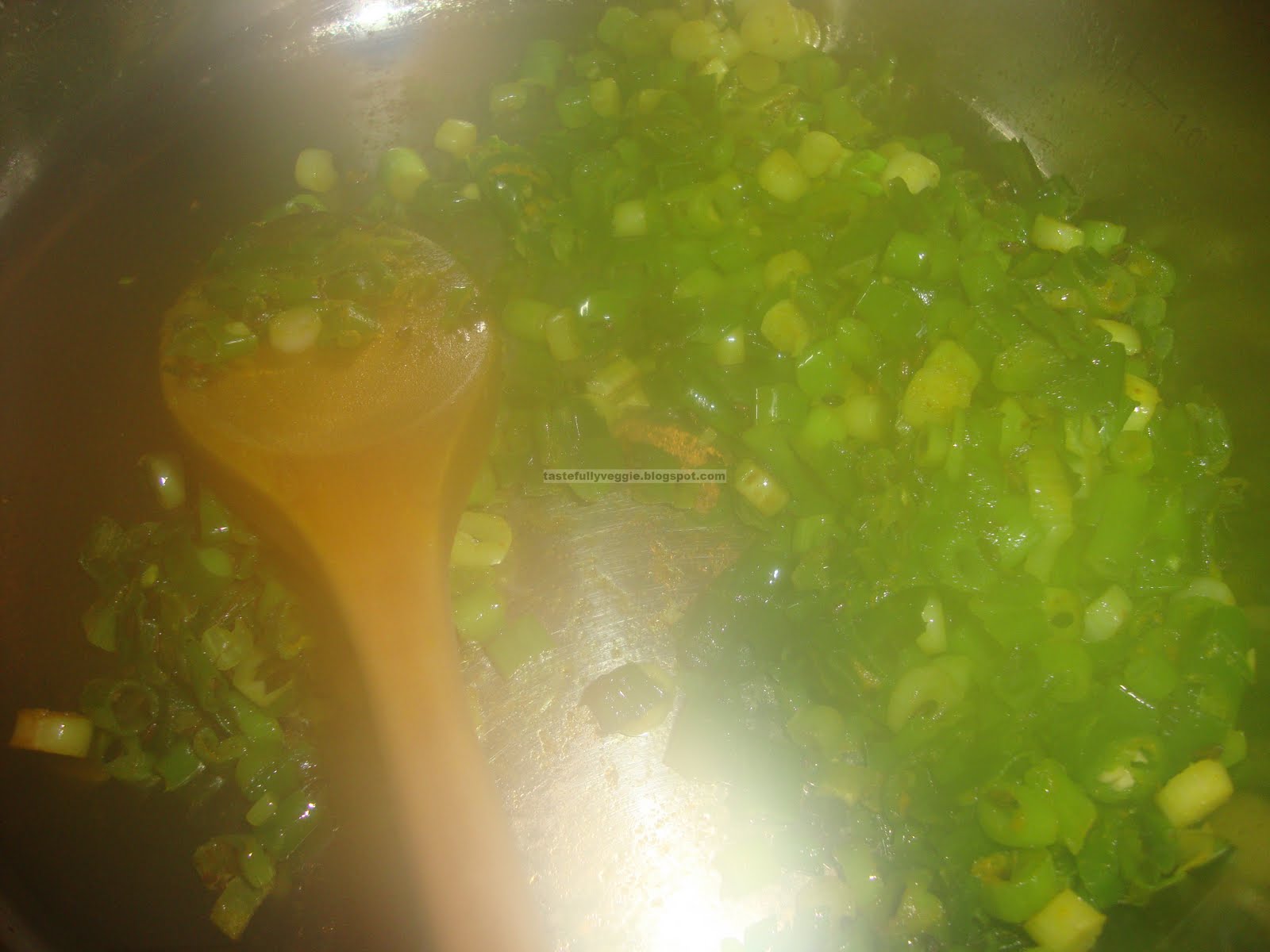 Tastefully Veggie ...: Baby Corn Spring Onion Wraps