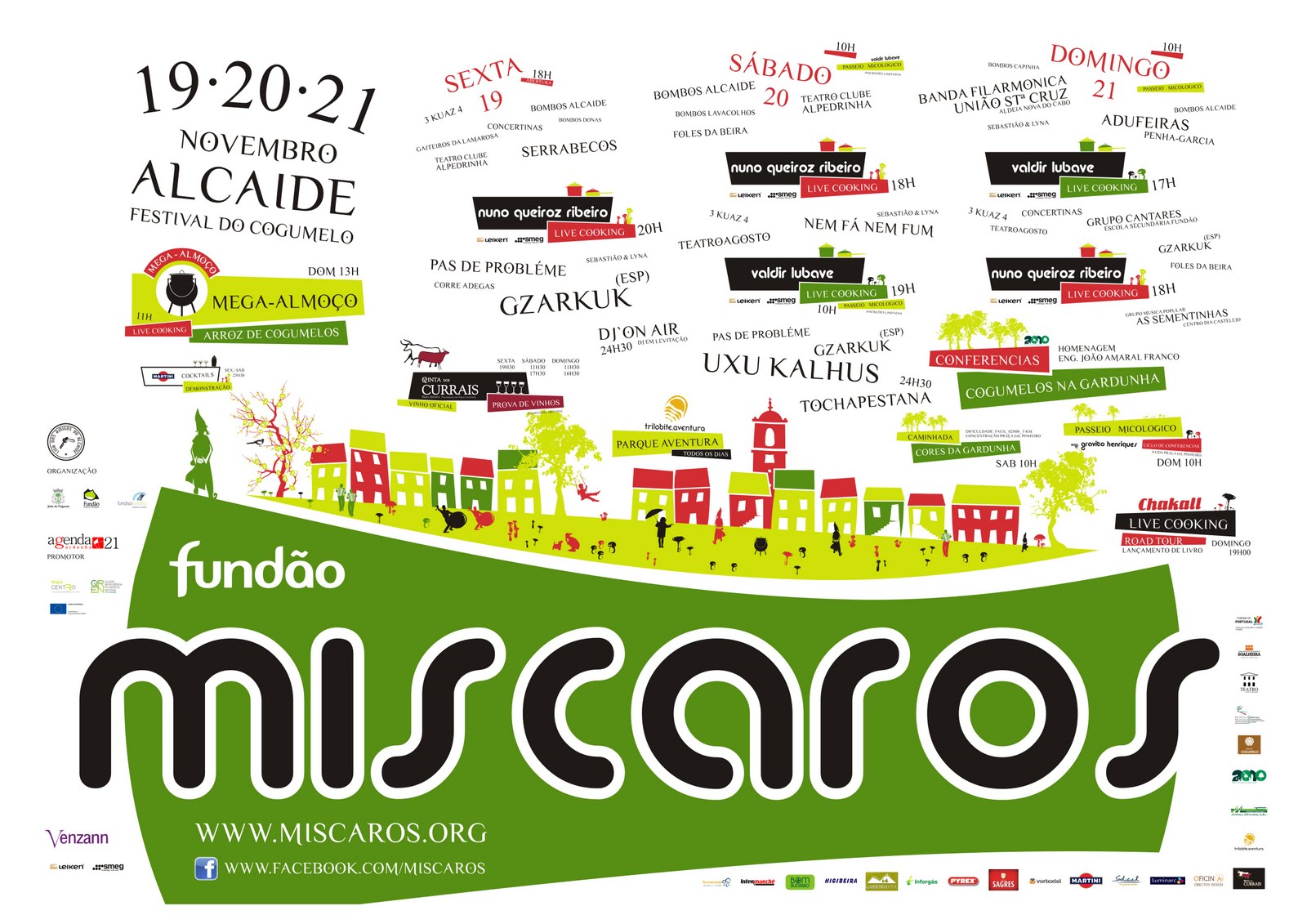 Máfia da Cova: Míscaros – Festival do Cogumelo 19 a 21 de Novembro ...