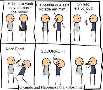 Piadas Infames: Tirinhas