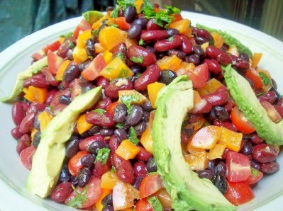 Cuisine la Bine!: Salade de légumineuses au vinaigre de vin rouge