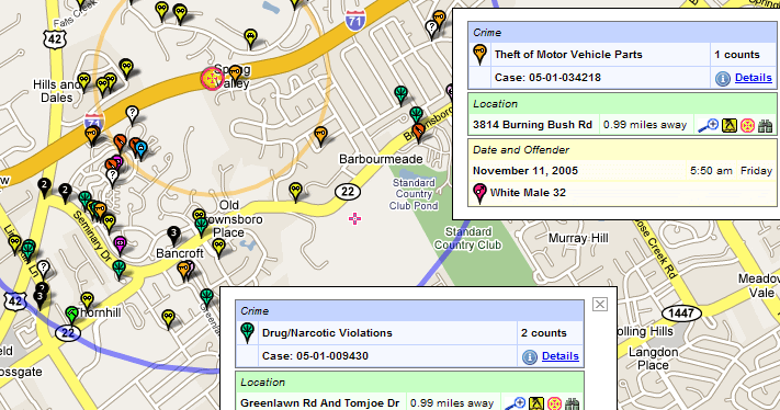 Metro Mapper Blog: Crime, Crime, Crime! Updated, Faster, and More Details