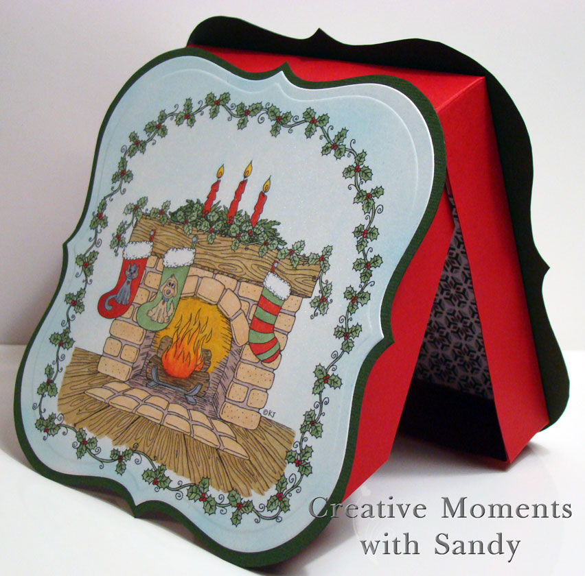 Creative Moments With Sandy: Karen's Doodles Challenge 37 - Gift Box