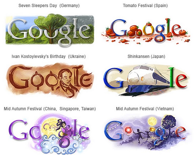 World Latest News: Strange & Amazing Google Logos