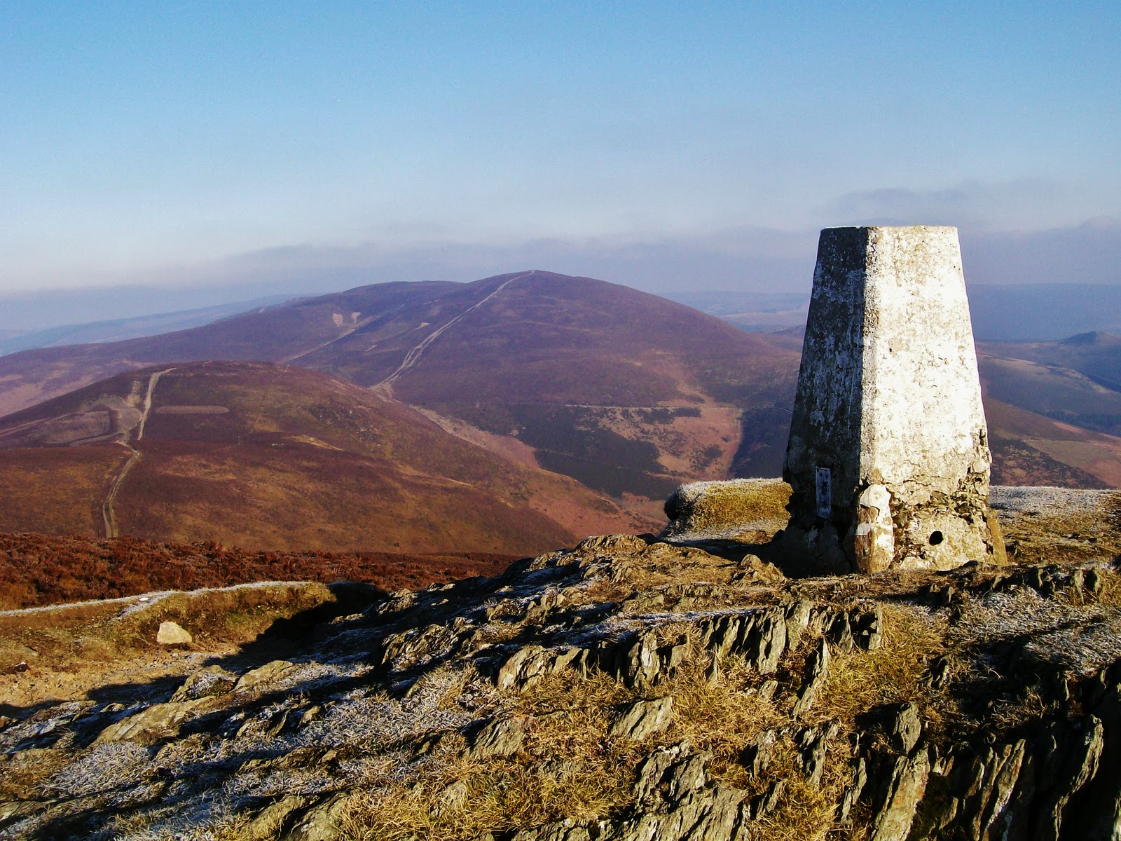 A Welsh man walking.: January 2011