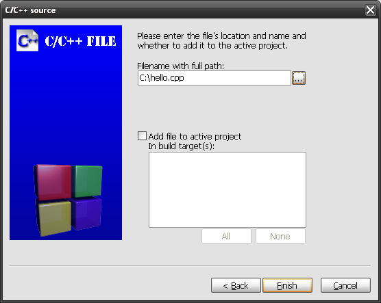 Infinite Loop: 【介紹】Code::Blocks