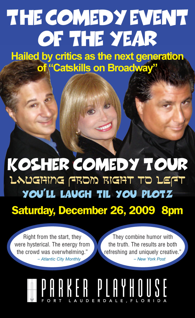Jewish Humor Central: Kosher Comedy Tour Leaves 'em Laughing From Right ...