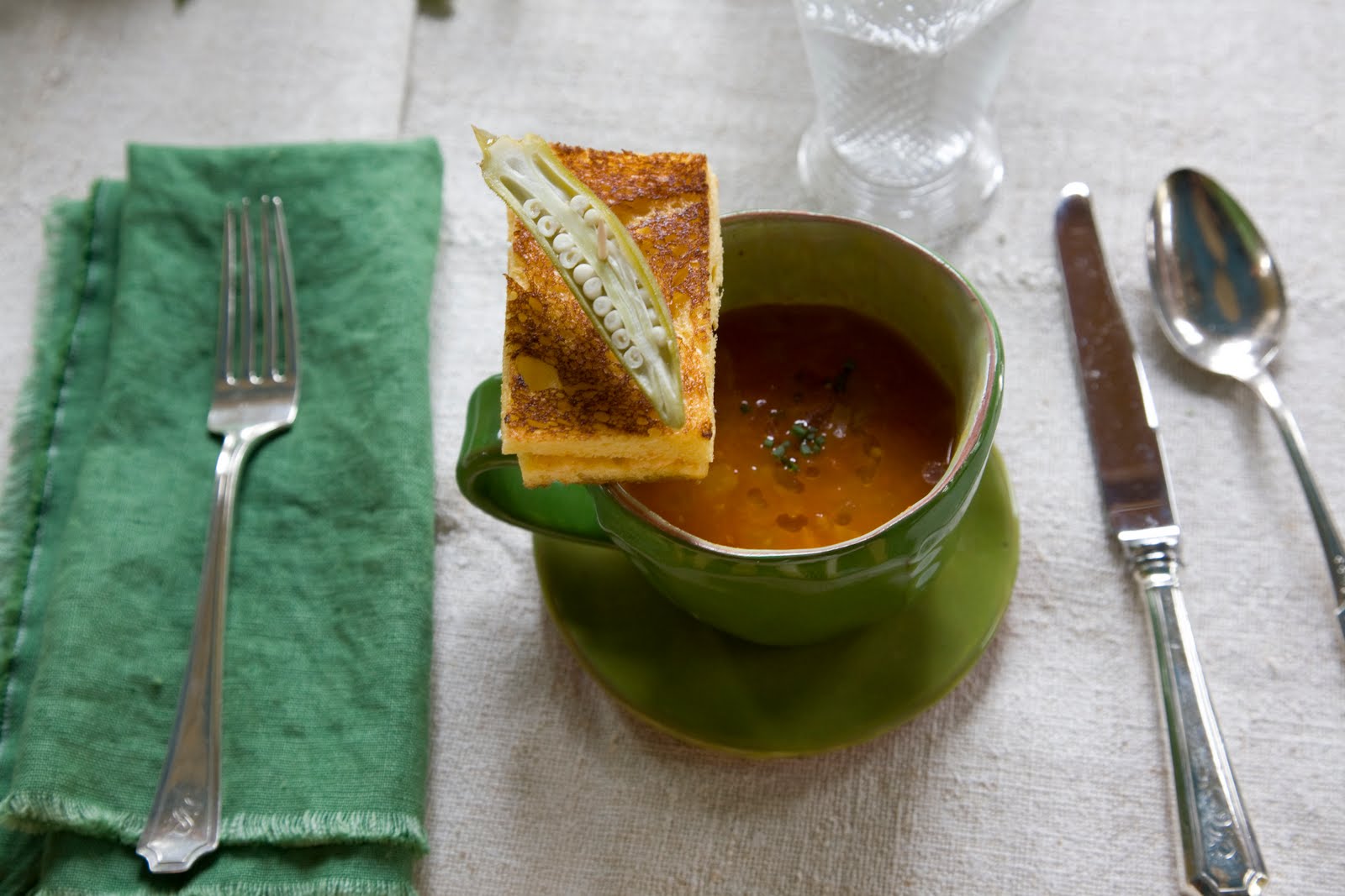 Hugh Cooks Food: spring luncheon on the patio