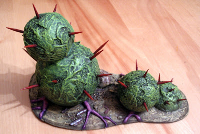 Harlequin's Kiss: Finished Alien Plant Terrain