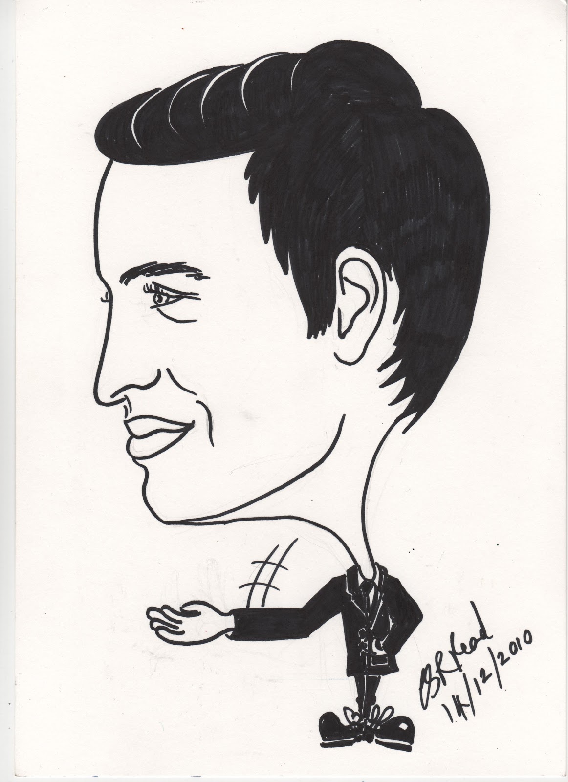 Drawn to Caricature: I was aiming for topical. It should be Prince ...