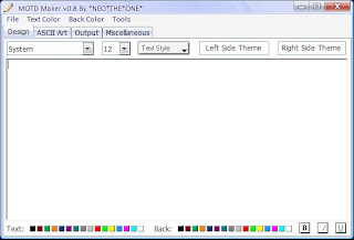 тεสм vสмpเяε ·]¦!·: Motd maker ((programas para ares))