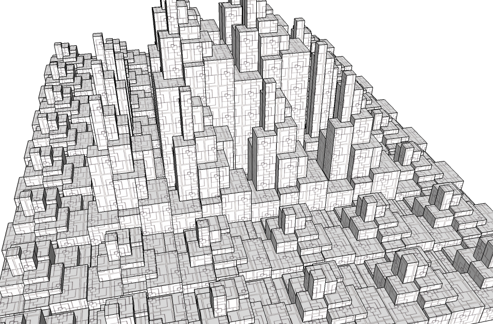 197-134: proportion - composition 3D model textured