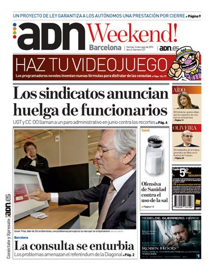 VisualMente: Exclusivo: El color en los diarios españoles, anteúltima ...