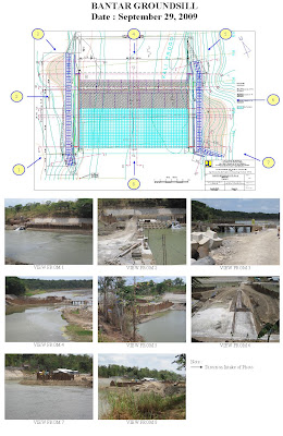 CONSTRUCTION OF GROUNDSILL PROGO RIVER: September 2009