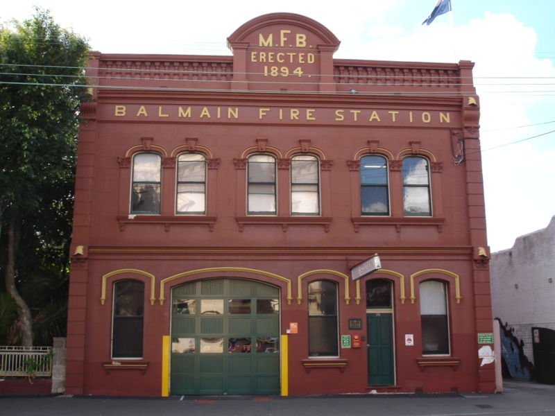 Daniel Hochuli's Balmain Grind: Balmain Fire Station