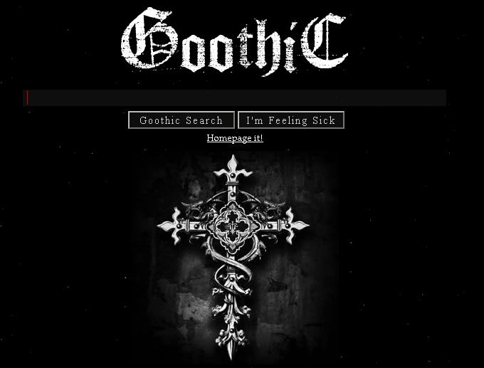 Jika Google pada mode Alay, Gothic, dan Mirror ~ Green Action