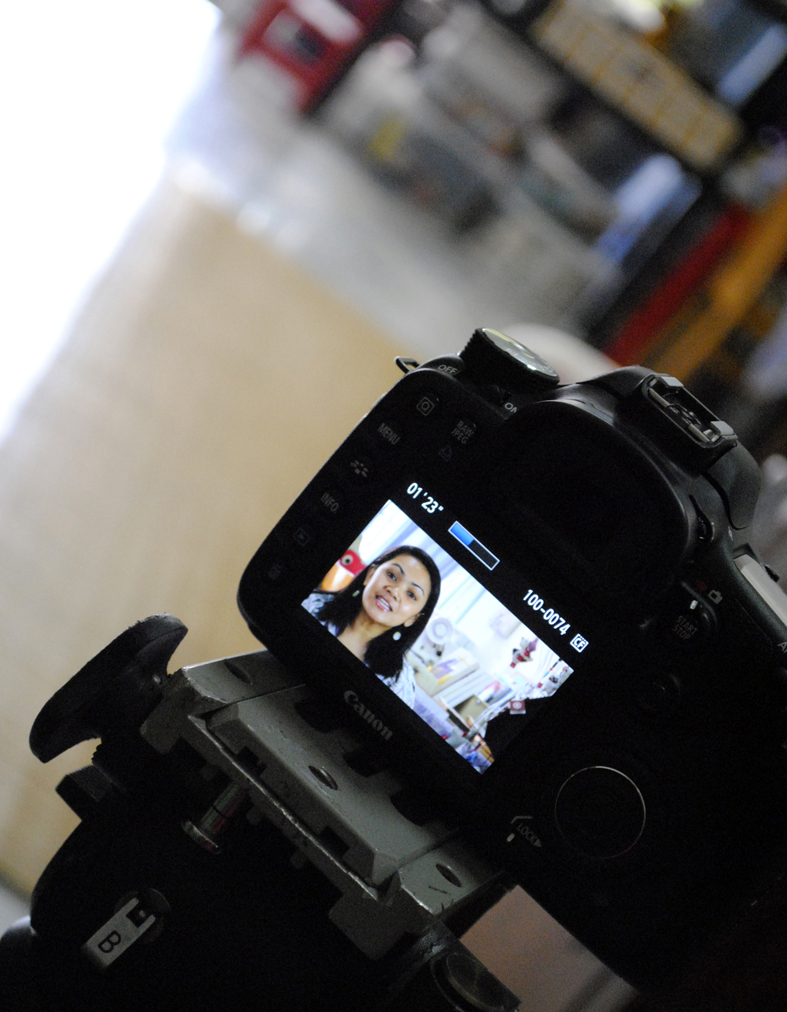 LittleSyam: 1nita video shooting