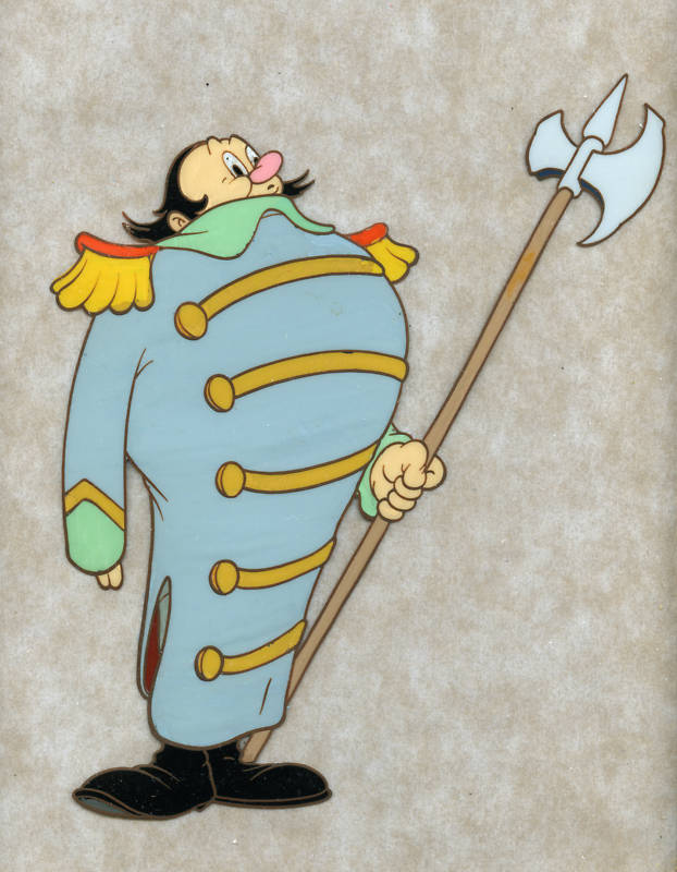 Cartoons of 1939: Gulliver's Travels original art