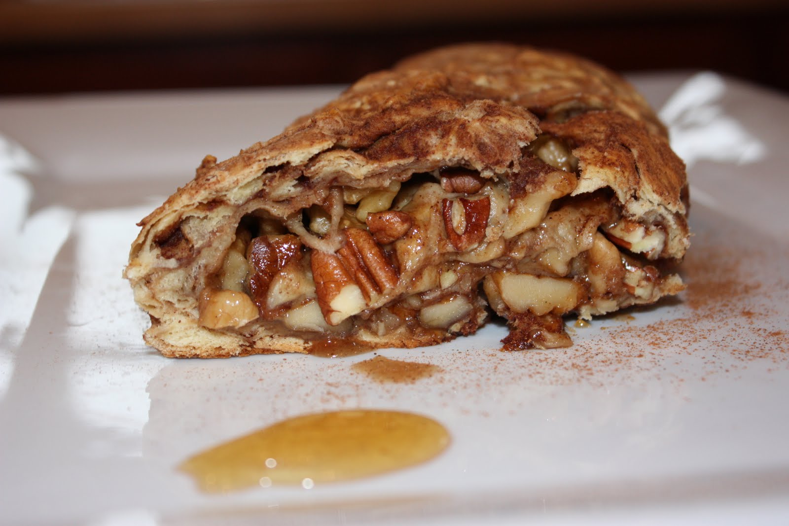cooking with crystal: Texas Cinnamon Pecan Strudel