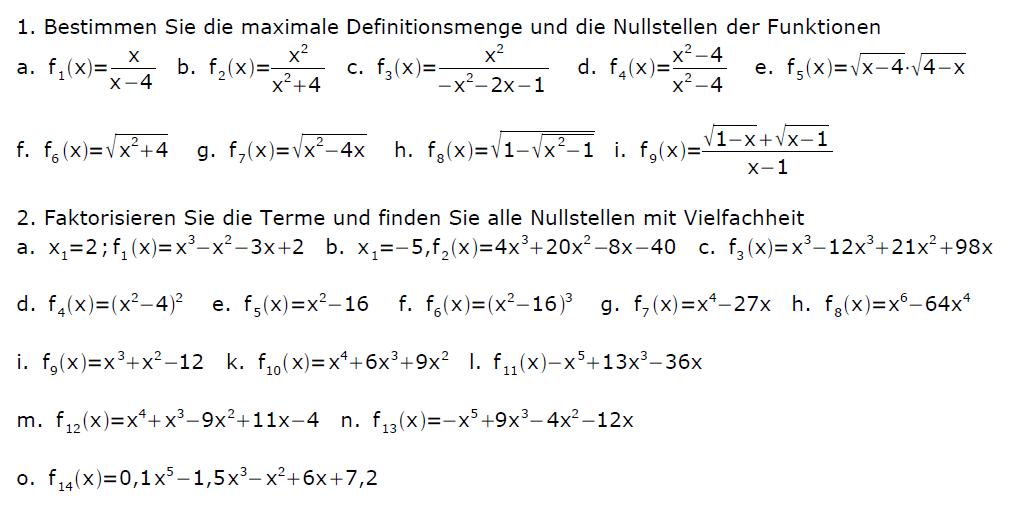 mathe/ physik Klassen Bellato: Hier die Übung zum Faktoriesieren von ...