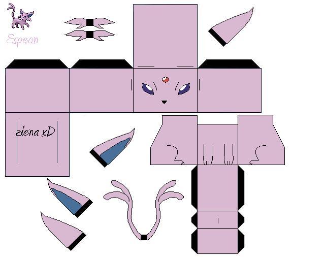 Ziena xD Paper: Las 7 evoluciones de Eevee (Pokemon)