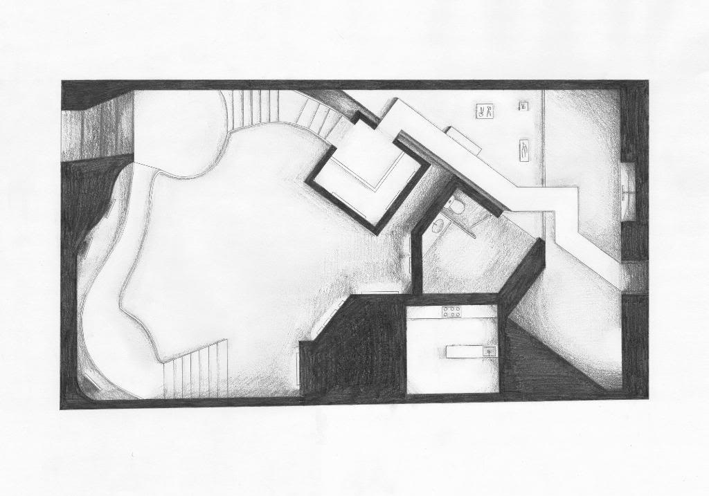 veronica ho: researching poche drawings.