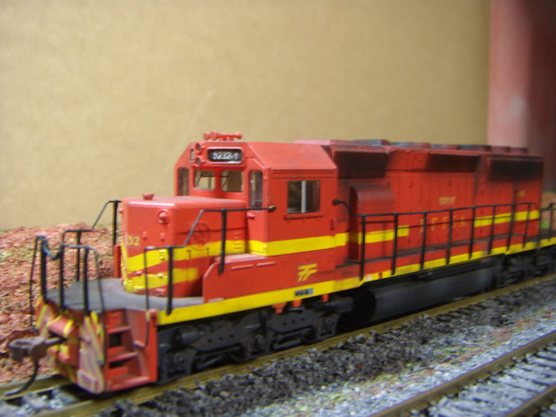 RICA RDF Ferromodelista: SD40-2 #5232 RFFSA