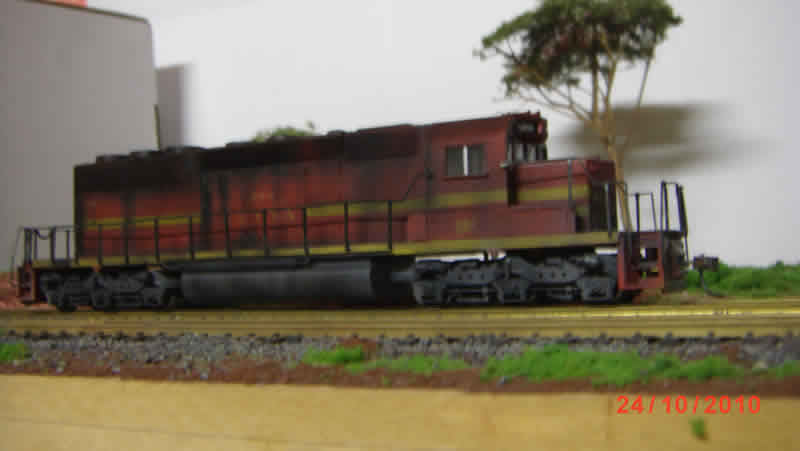 RICA RDF Ferromodelista: SD40-2 RFFSA fase I # 5220