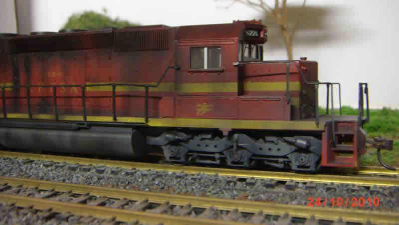 RICA RDF Ferromodelista: SD40-2 RFFSA fase I # 5220