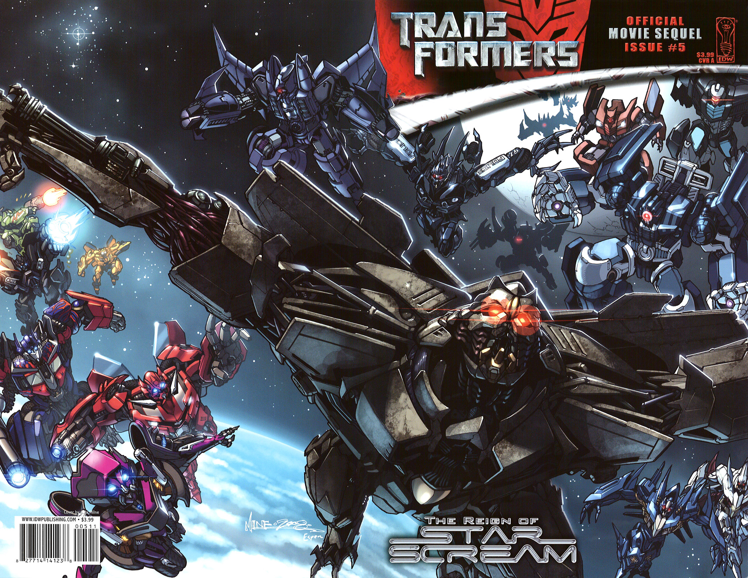Read online Transformers: The Reign of Starscream comic - Issue #5