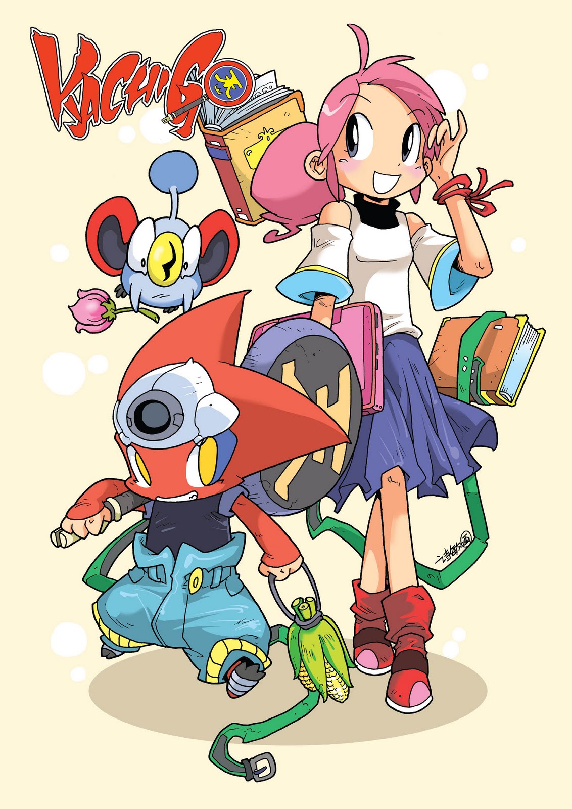 诗敏漫画部落格: 《KACHIGO》中文版06期，魔菇篇