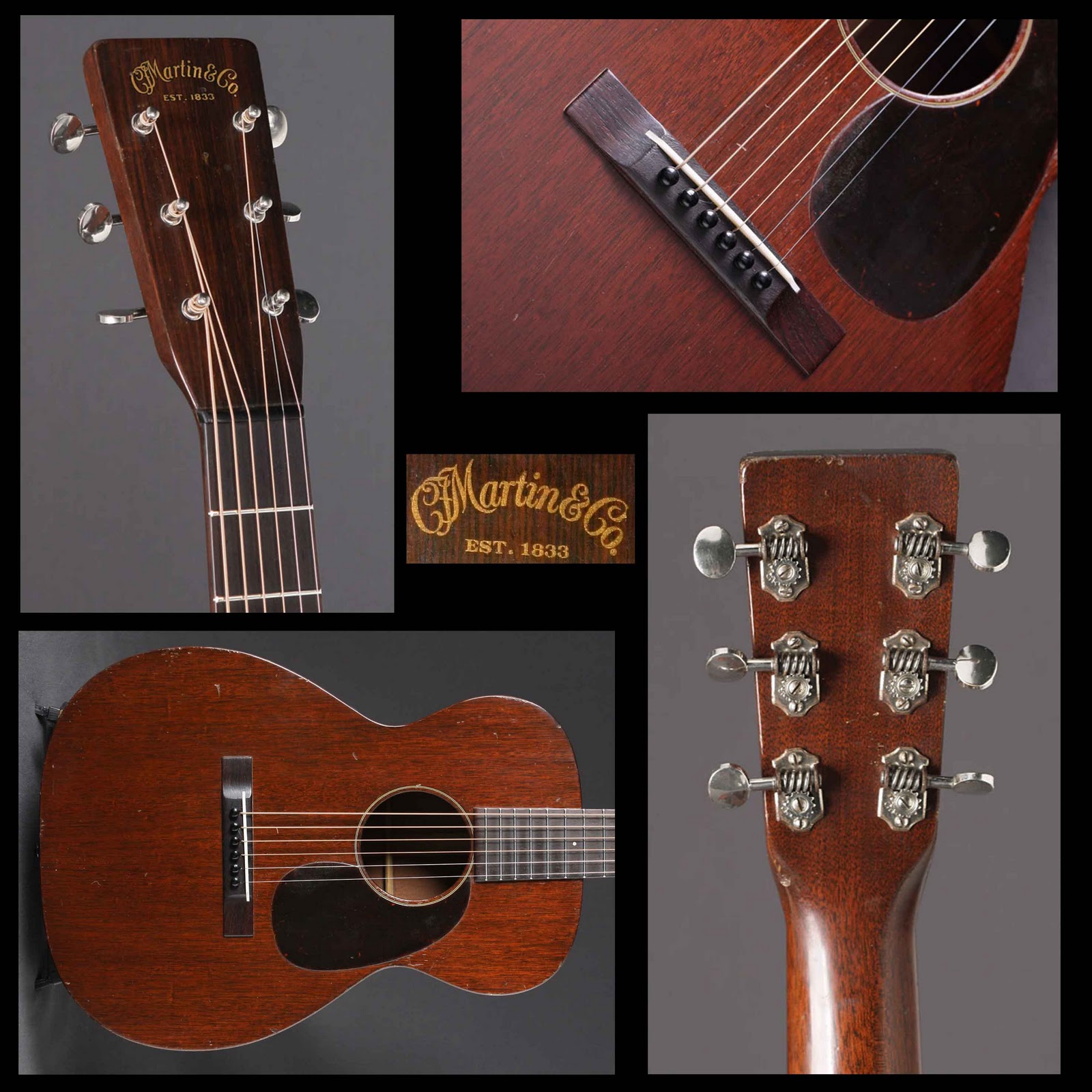 BOB DYLAN'S GEAR: MARTIN 1949 00-17 DETAILS