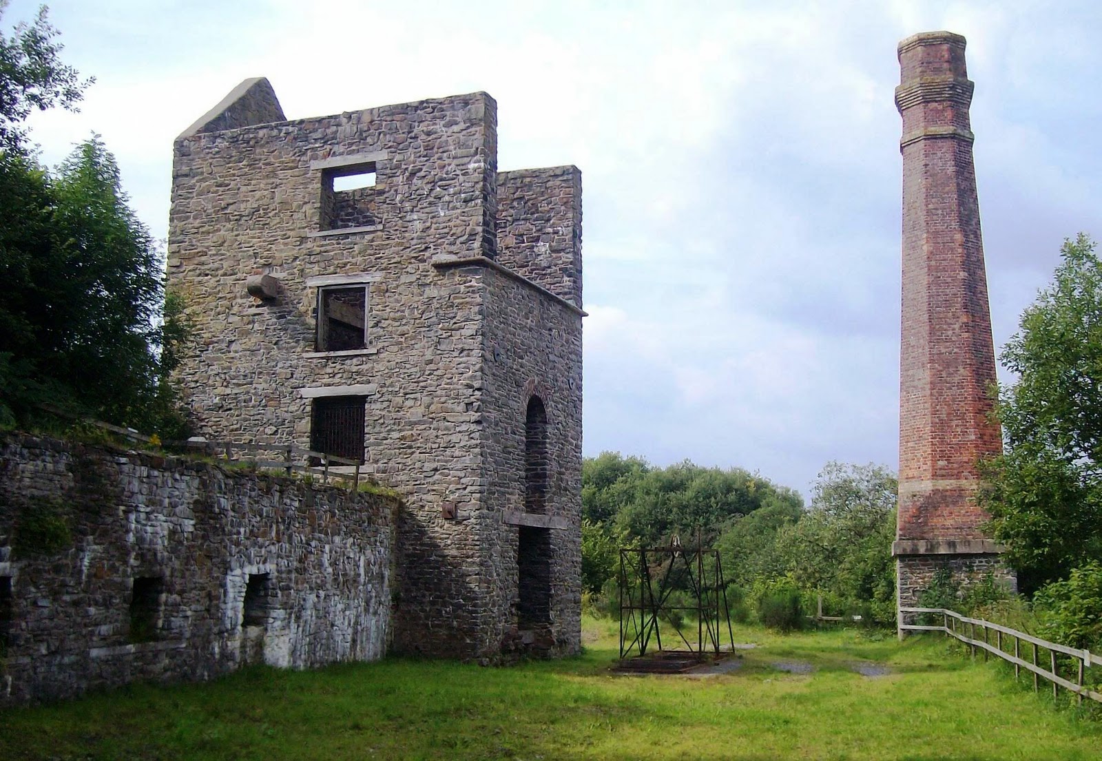 Liberal England: Tankerville lead mine, Shropshire