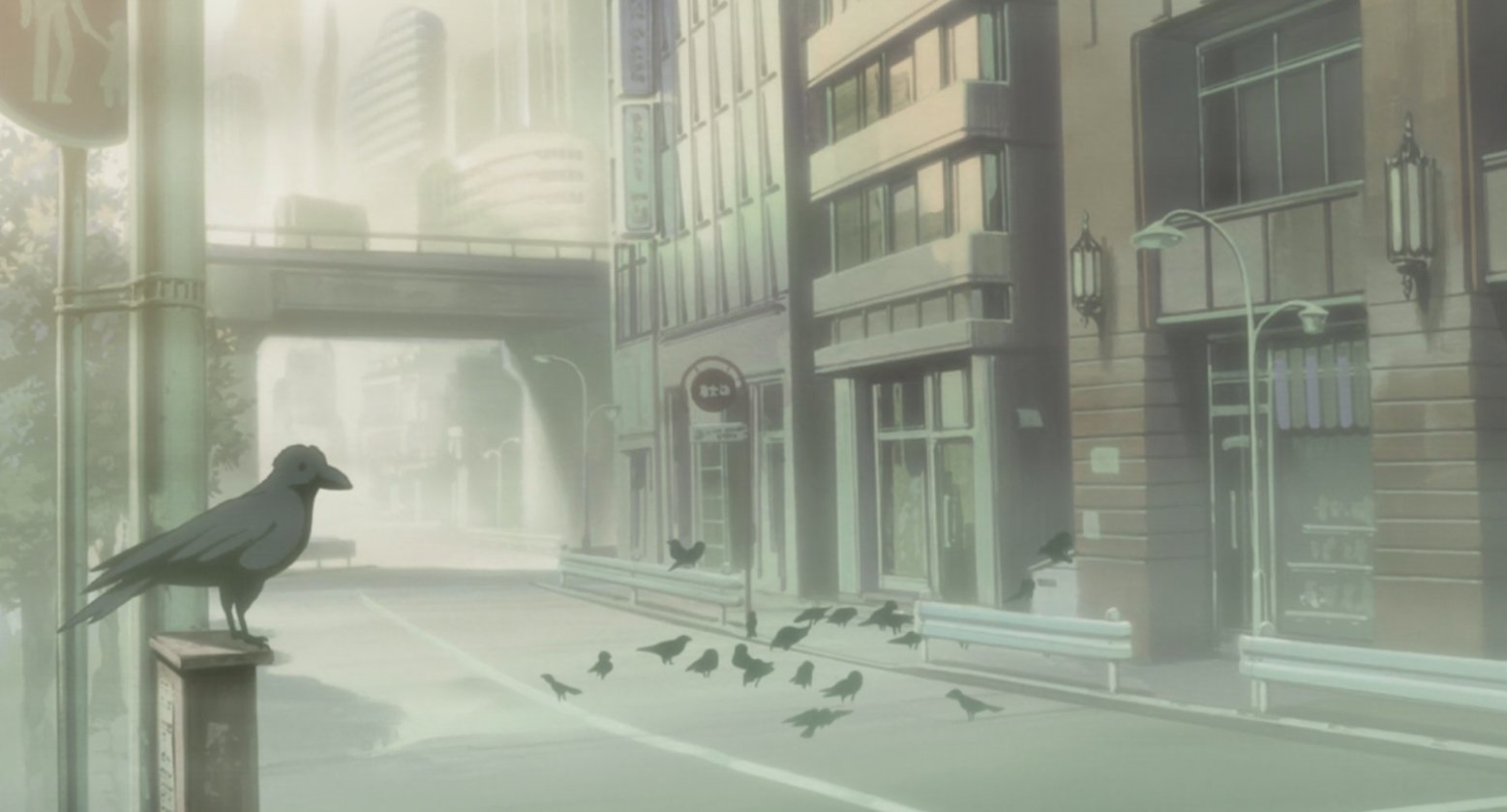 Animated Daydream: Ghost in the shell - city view