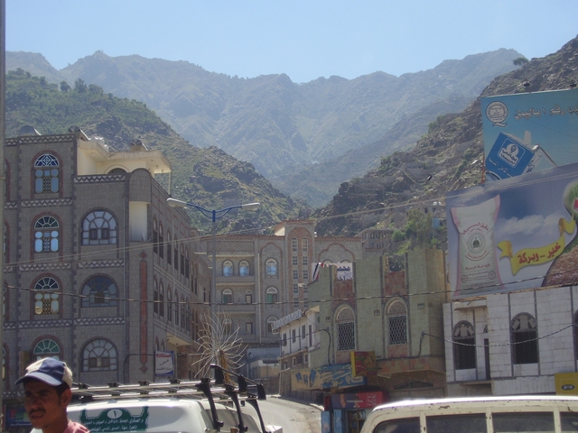 Sights while passing through Taiz