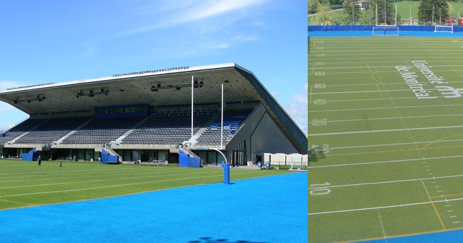 Stades de la LFUQ: Le CEPSUM | Allez les Bleus!