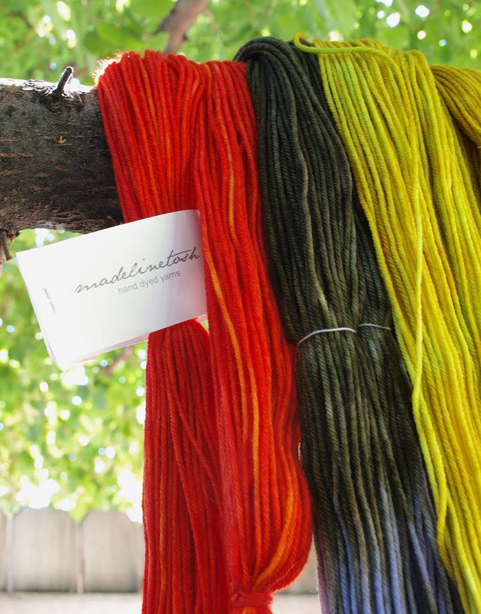 Fancy Tiger Crafts: New Madelinetosh Hand-Dyed Yarns!