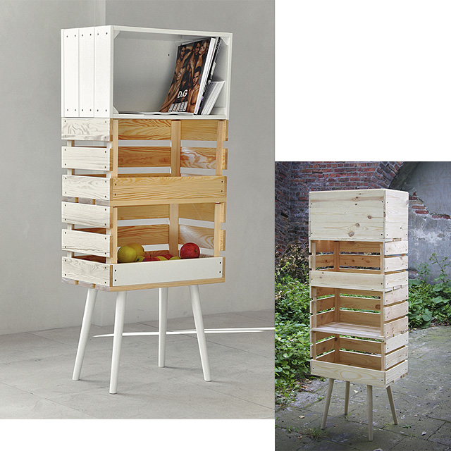 Say Hi! To Design: Wooden Boxes Furniture by Kompott