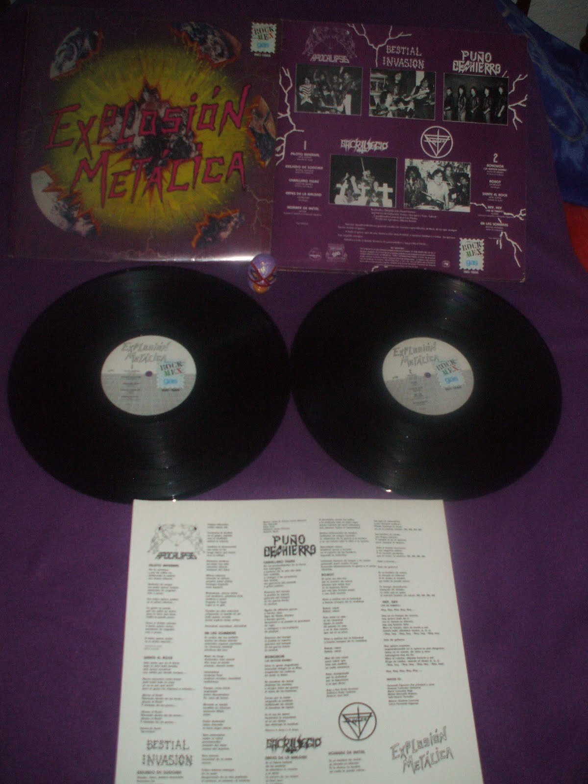 El Lic. Opina: EXPLOSION METALICA-Compilación 1988 DISCOS GAS