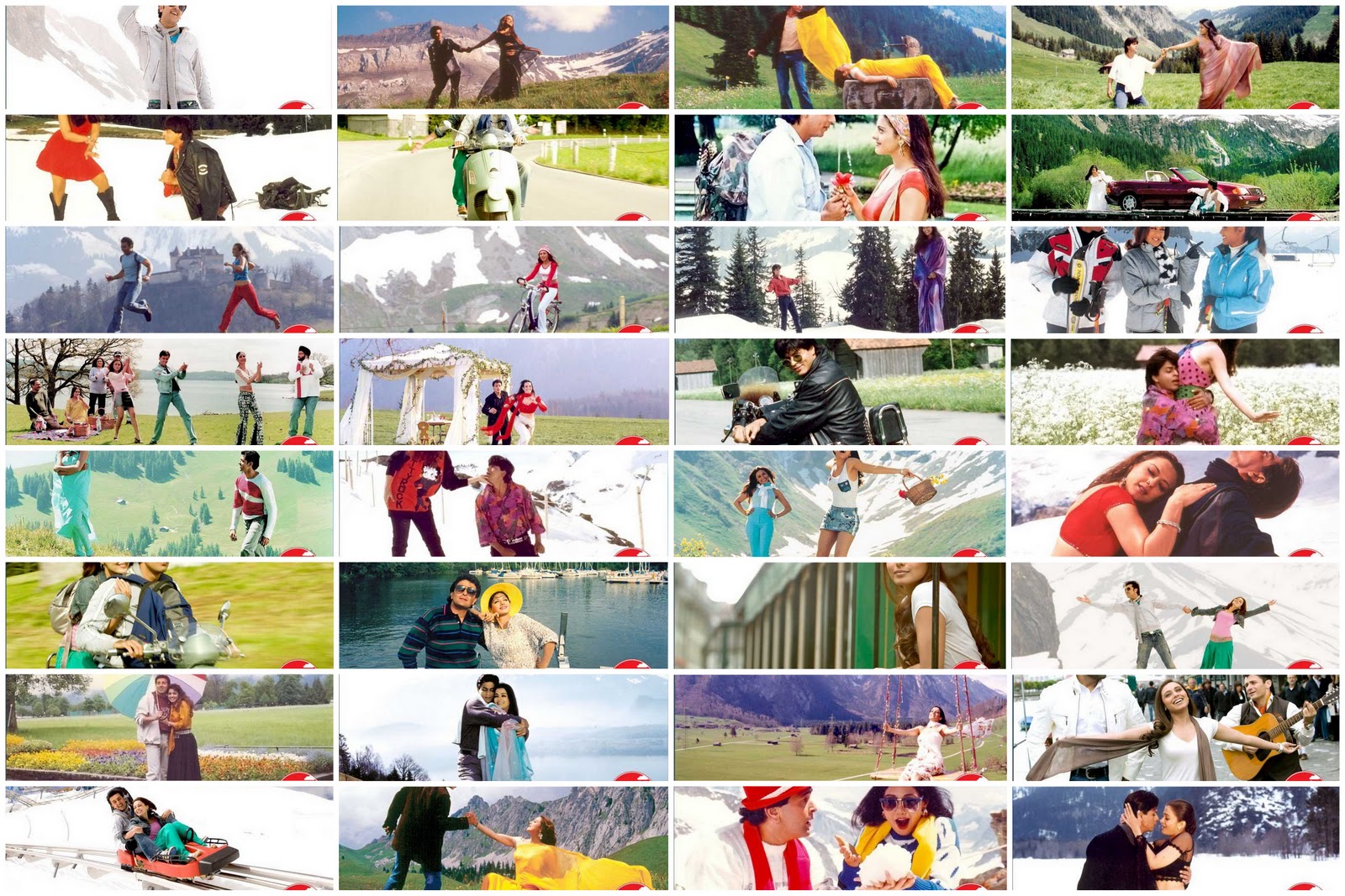 yrfenchantedjourney: Relive Yash Raj Films with Switzerland