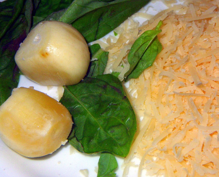 Year on the Grill: Garlic Basil Pea Puree for Two For Tuesday