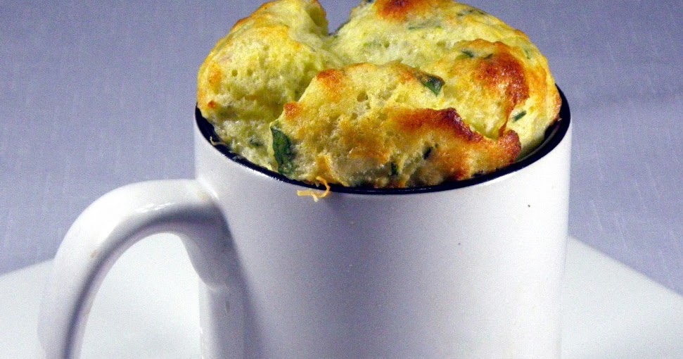 52 Ways to Cook: Souffle' Single Serve Cheddar and Spinach IN A CUP!